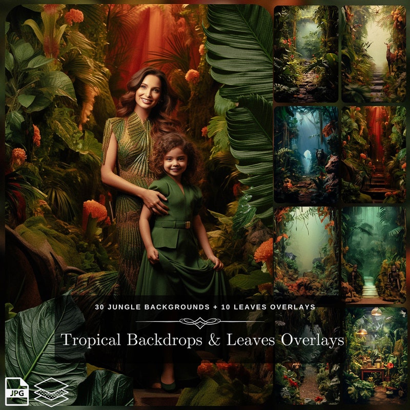 Safari Leaf Wallpaper - Etsy