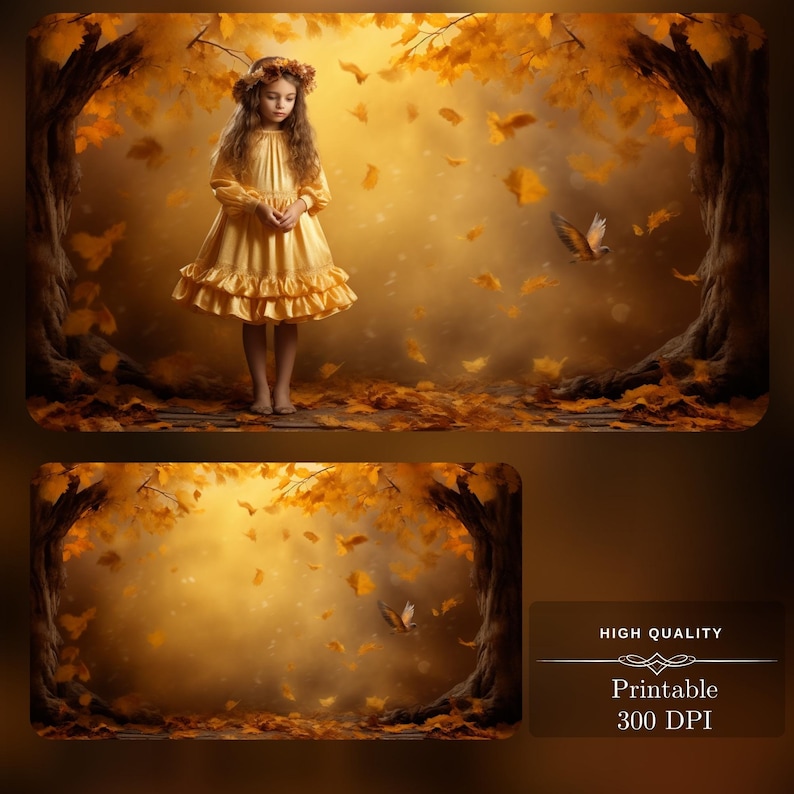 Autumn Leaves PS Overlay: 30 Leaves Overlay and Fall Backdrops With ...
