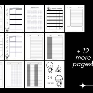 Minimalist- the "tired Note-taker" Digital Notebook Korean Inspired ...