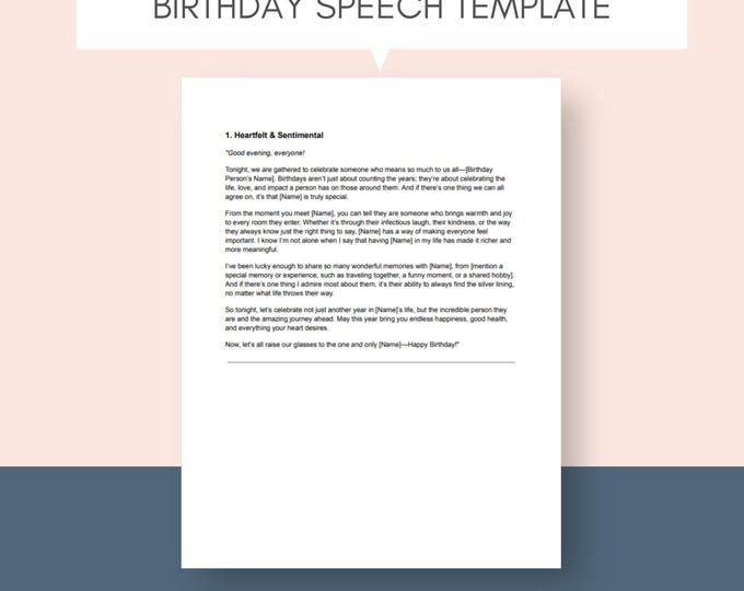 Mother of Bride Speech Toast Blessing Editable Mother of Bride Blessing ...