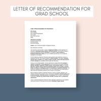 MBA School Recommendation Letter Template, MBA School Recommendation ...