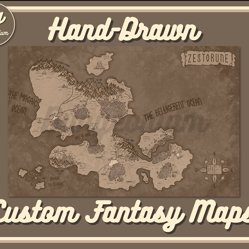 Dnd Map Commission - Etsy