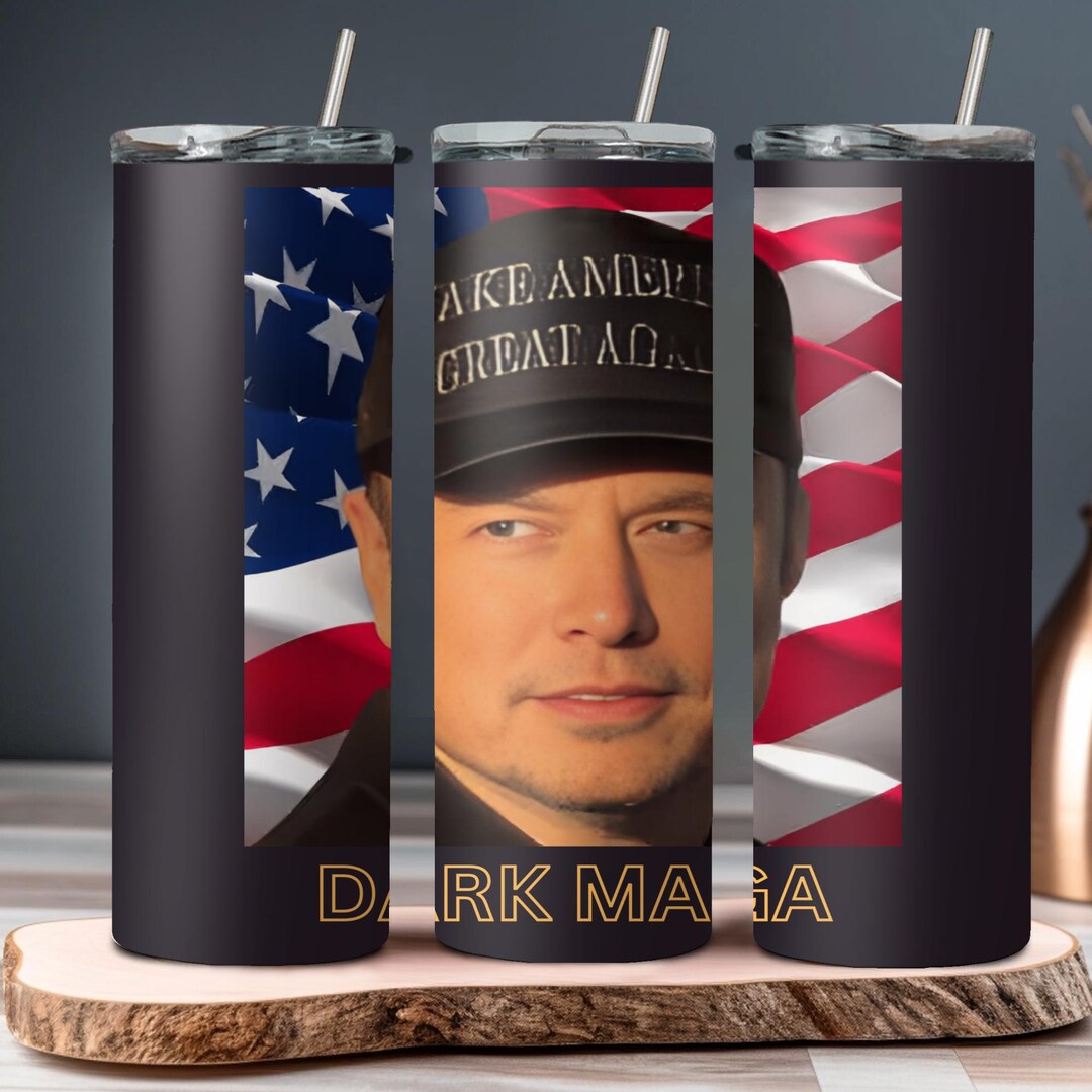 Dark MAGA, Trump, Trump Rally, MAGA, 20oz Tumbler, Dark MAGA Tumbler - Etsy