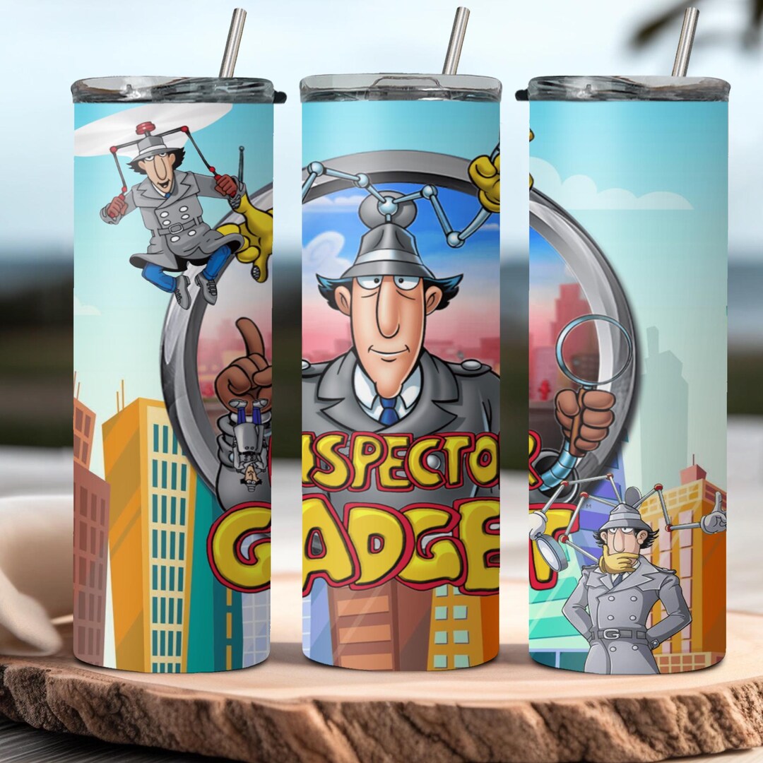 Inspector Gadget, Cartoons 20oz Tumbler With Lid and Straw - Etsy