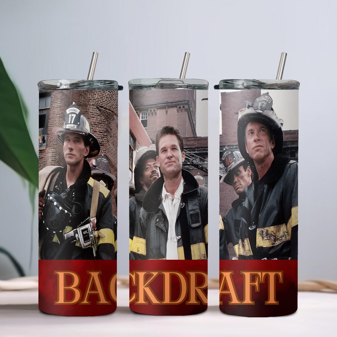 Backdraft, Firefighting, Firefighter, Chicago 20oz Tumbler With Lid and ...