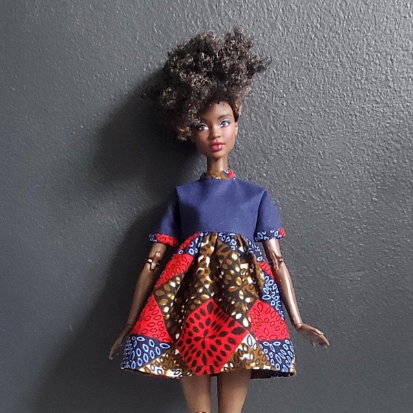 African Barbie Dress - Etsy