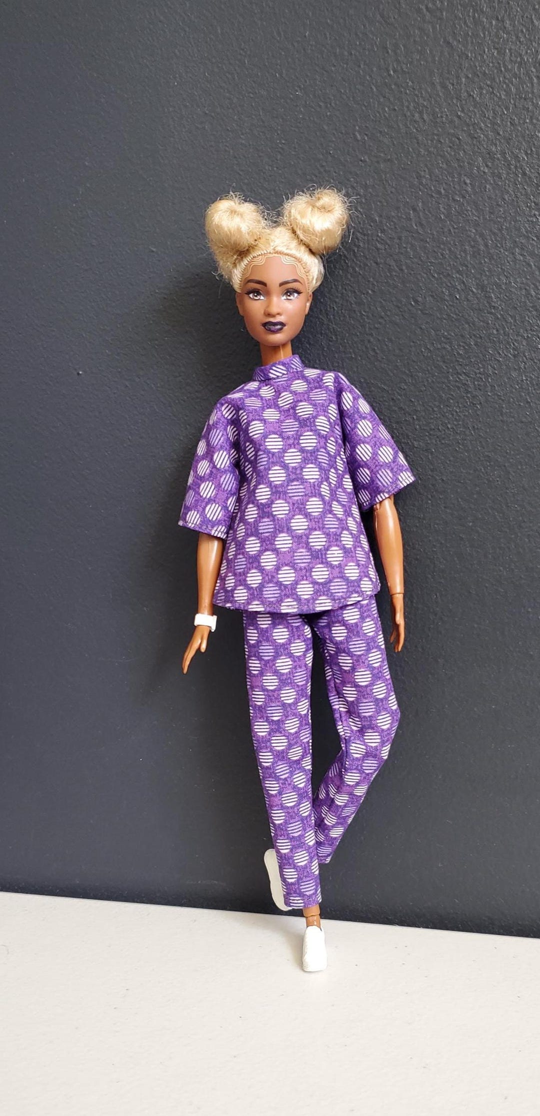 Purple Pants Set - Etsy