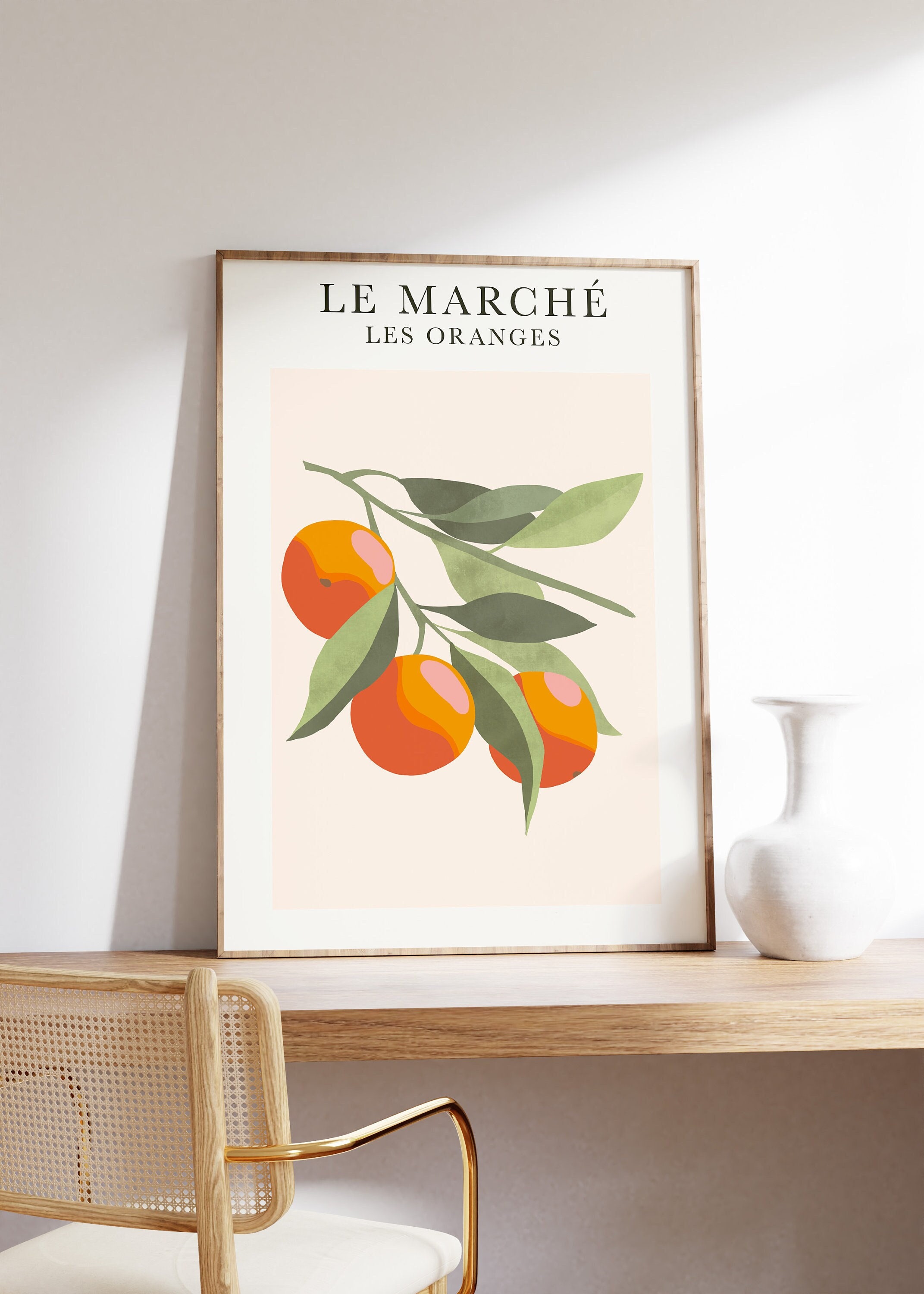 Impression du marché aux fruits, Affiche de fruits, Galerie botanique ...
