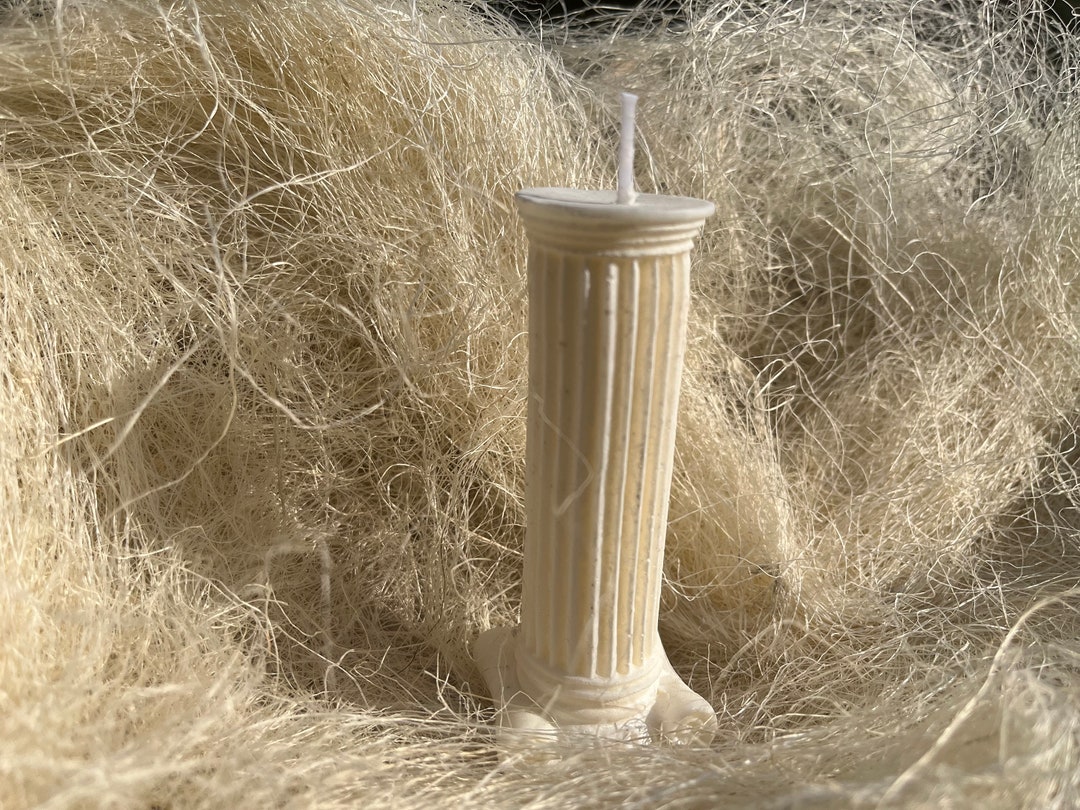 Roman Column Candle | Roman Pillar | Handmade Soy Candle - Etsy