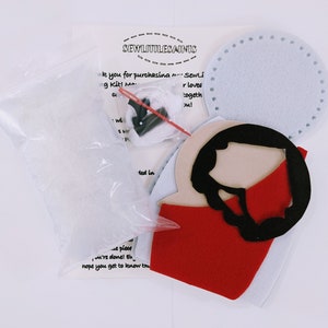 Jesus Felt Craft Sewing Kit, Sew-your-own Kit, Jesus Stuffed Toy ...