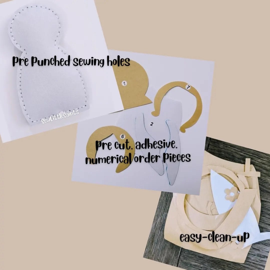 St. Michael the Archangel Felt Craft Sewing Kit, Sew-your-own Saint ...