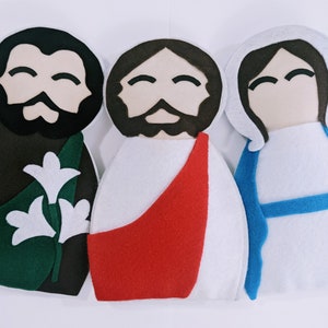 Jesus Felt Craft Sewing Kit Sew-your-own Kit Jesus Stuffed - Etsy