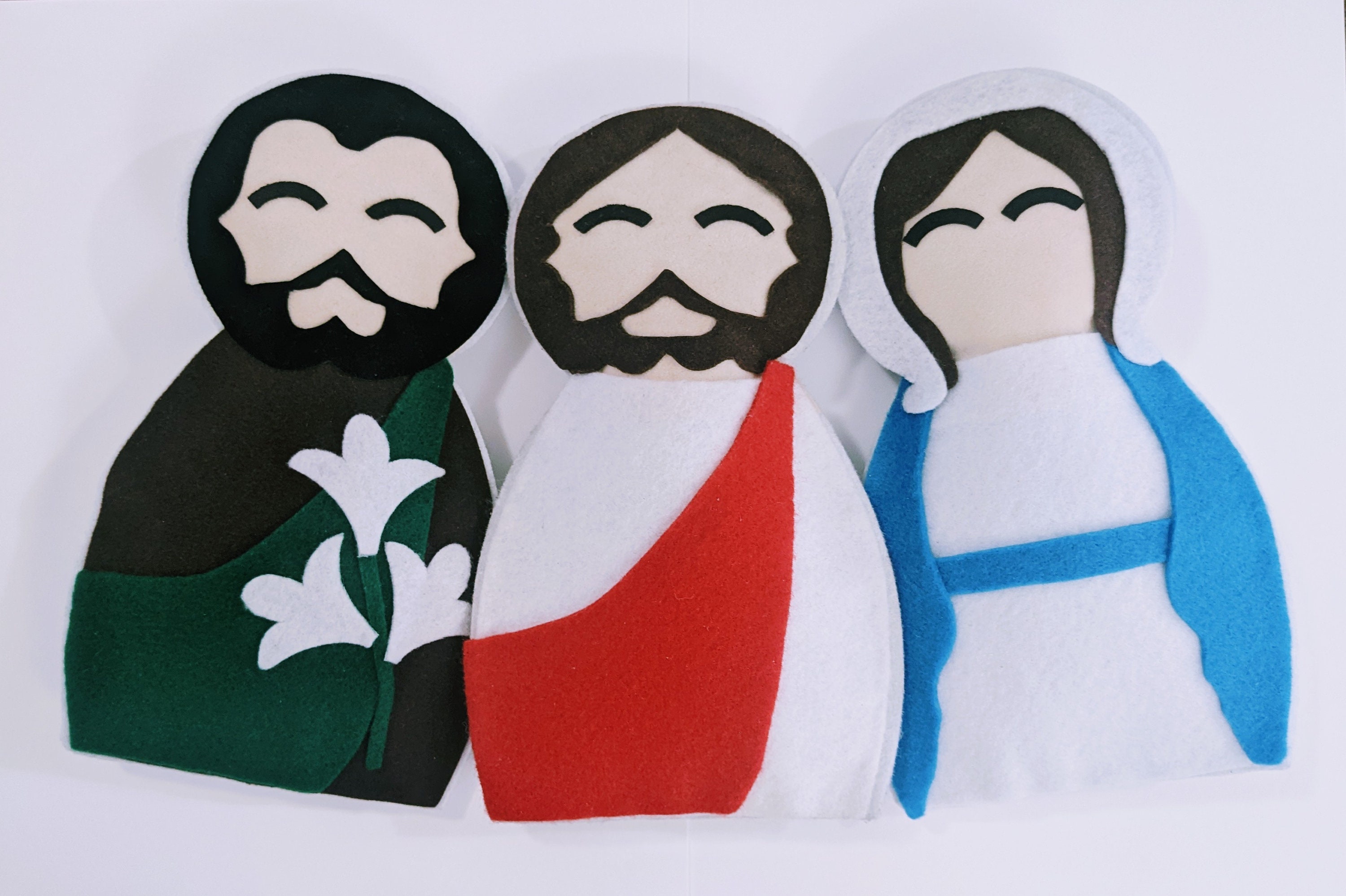 Jesus Felt Craft Sewing Kit, Sew-your-own Kit, Jesus Stuffed Toy ...