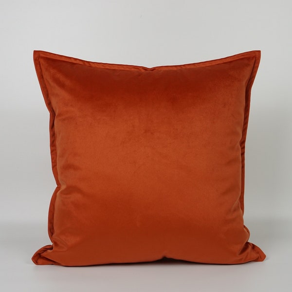 Burnt Orange Pillow - Etsy