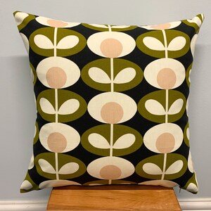 Cotton Linen Scandinavian Style Linear Stem Cushion Covers - Etsy