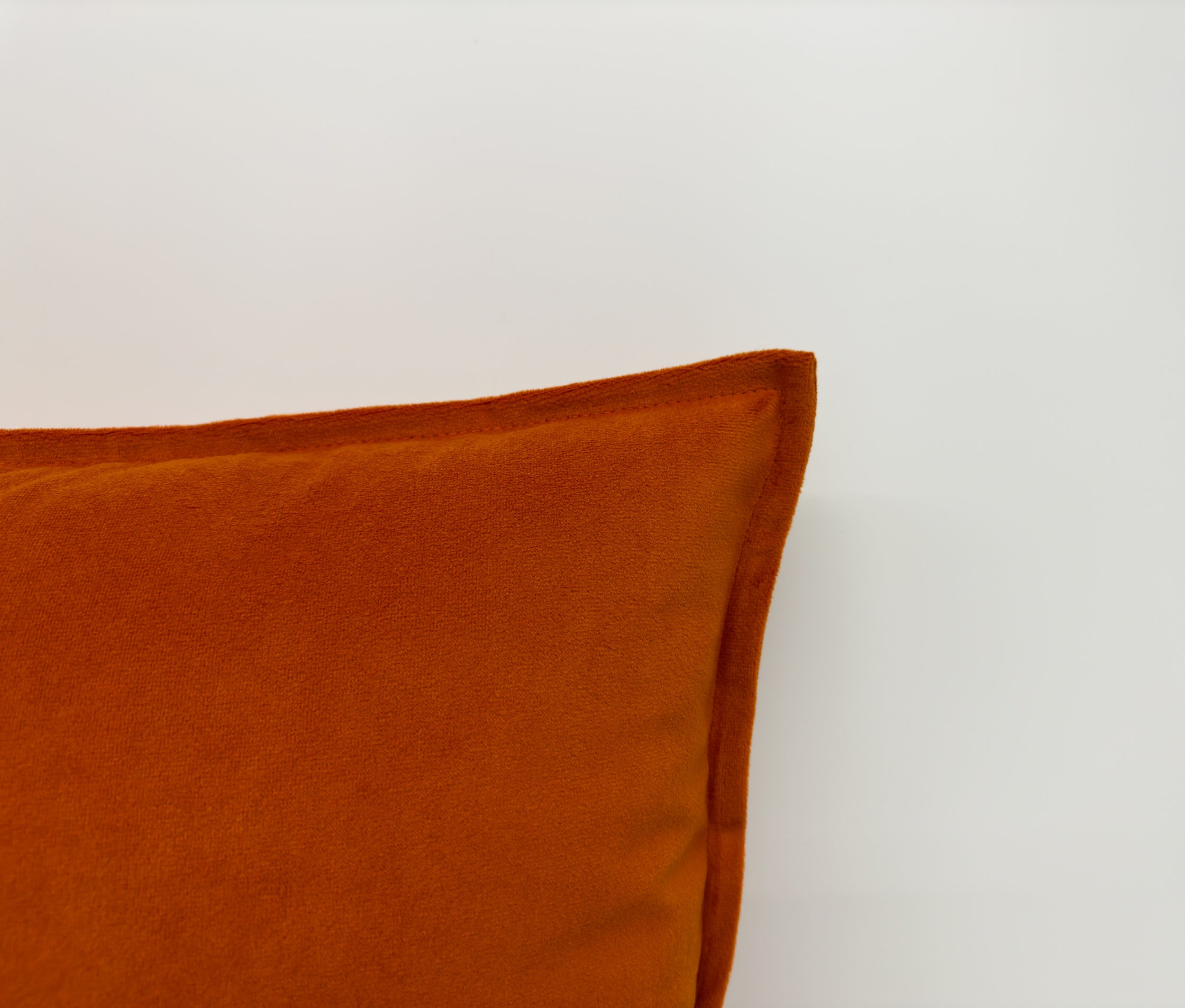 Luxury Velvet Burnt Orange Cushion Cover, Velvet Burnt Orange Pillow ...