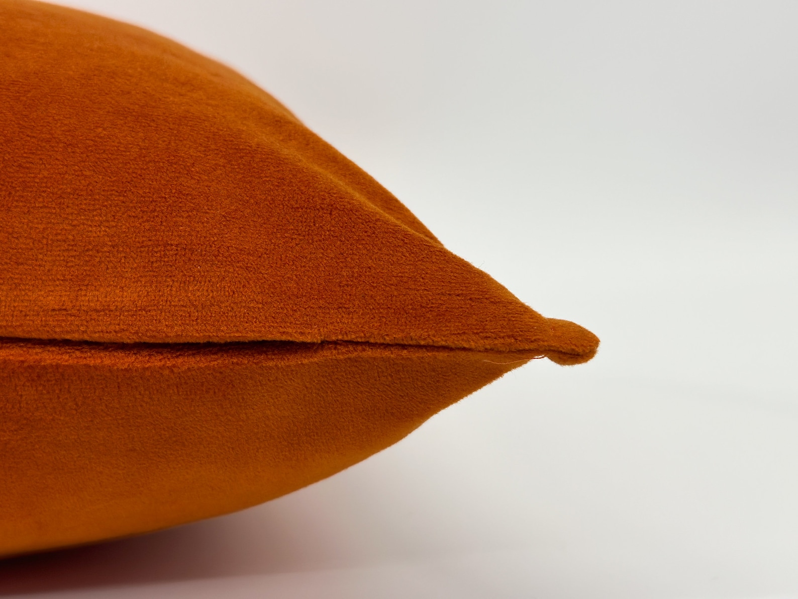 Luxury Velvet Burnt Orange Cushion Cover, Velvet Burnt Orange Pillow ...