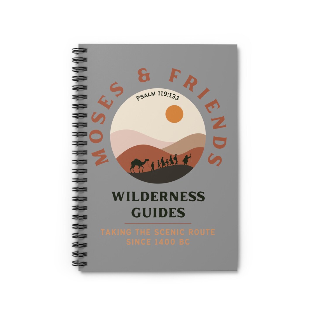 Moses and Friends Wilderness Guides, Funny Christian Notebook, Prayer ...