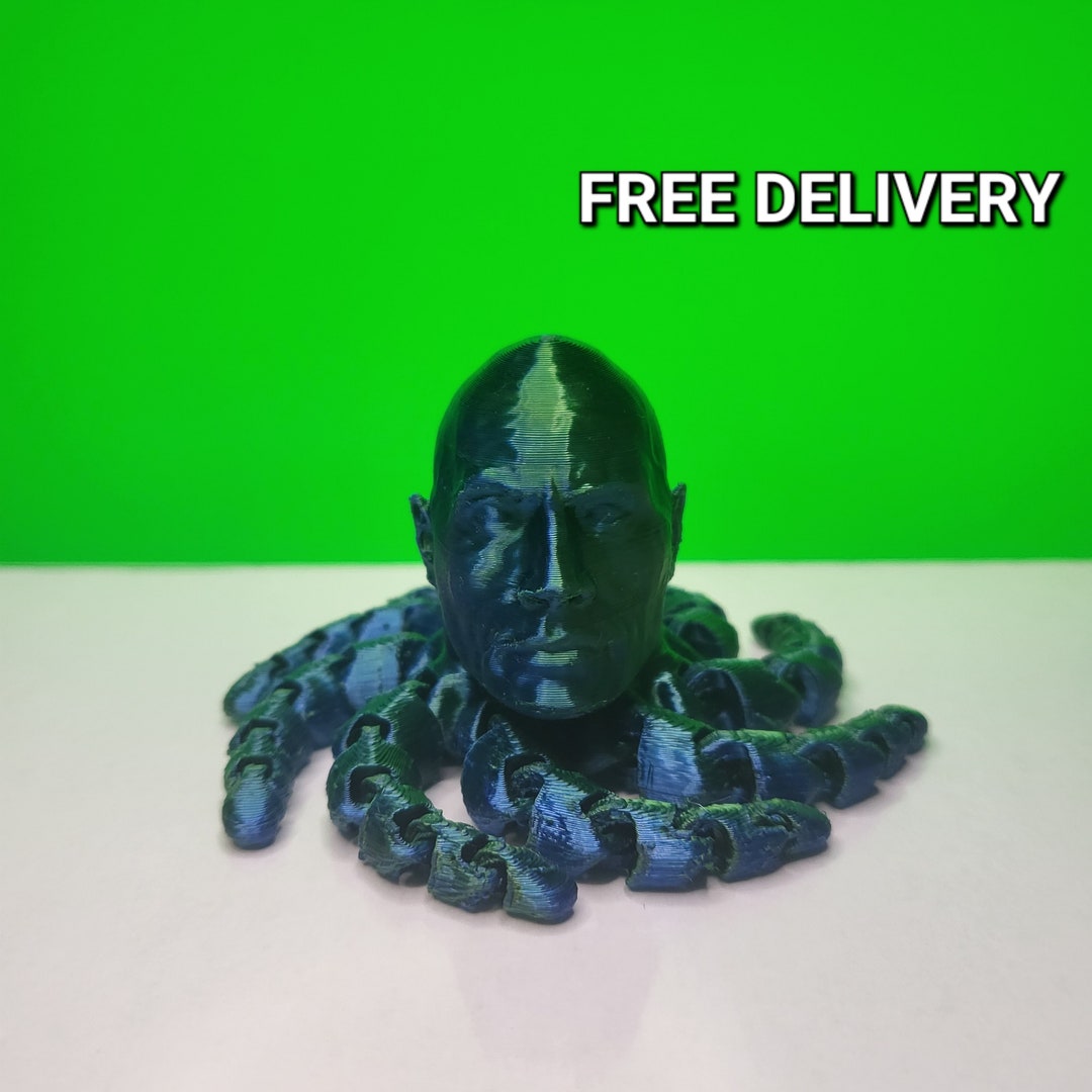 Rocktopus Rocktopus Fidget Toy Dwayne Johnson Fidget Toy - Etsy UK