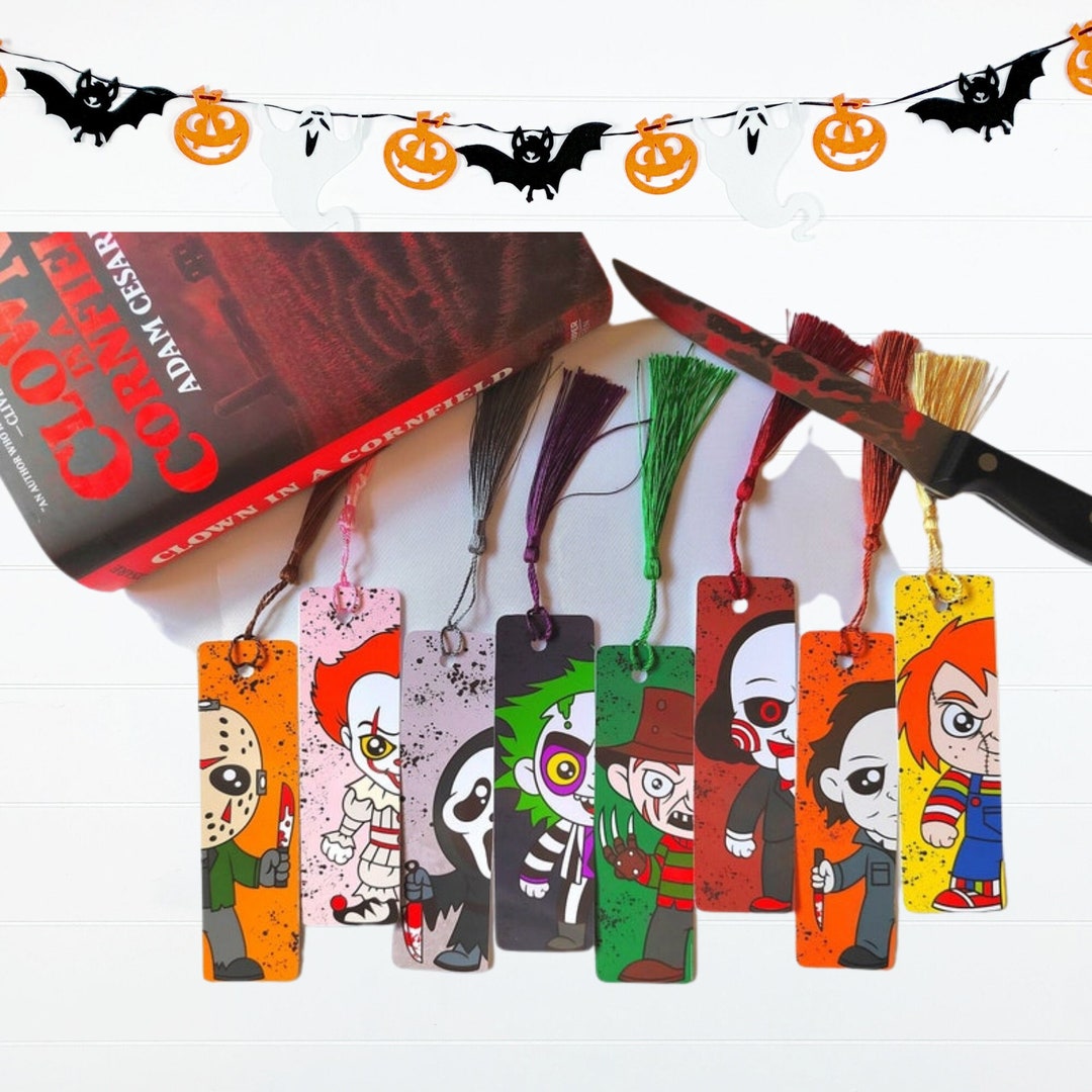 Serial Killer Inspired Bookmarks, Horror Bookmarks, True Crime Lover ...