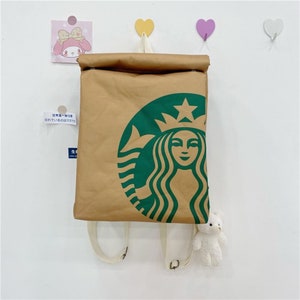 Smilebucks Starbucks Backpack Recycled Polyester - Etsy