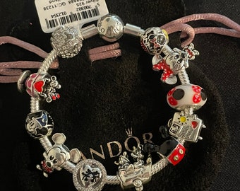 Pandora Bracelet With Character Themed Charms - Etsy