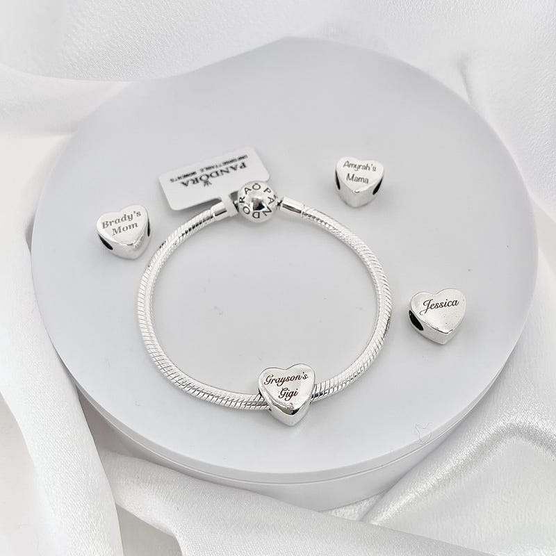 Pandora Bracelet Engravable - Etsy