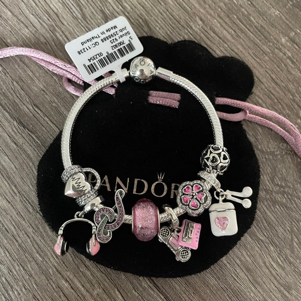 Music Charm Bracelet - Etsy