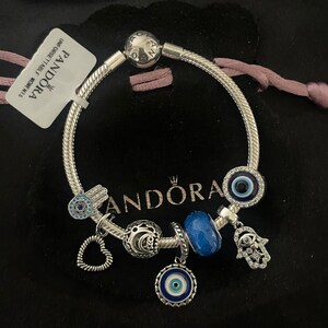 Pandora Bracelet With Hamsa Themed Charms - Etsy