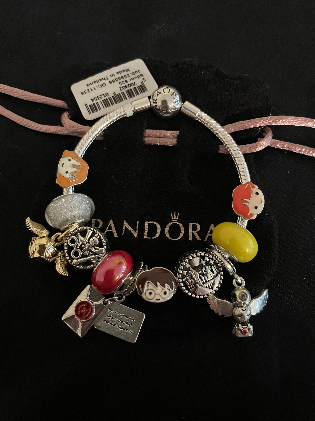 Pandora Bracelet With Character Themed Charms - Etsy