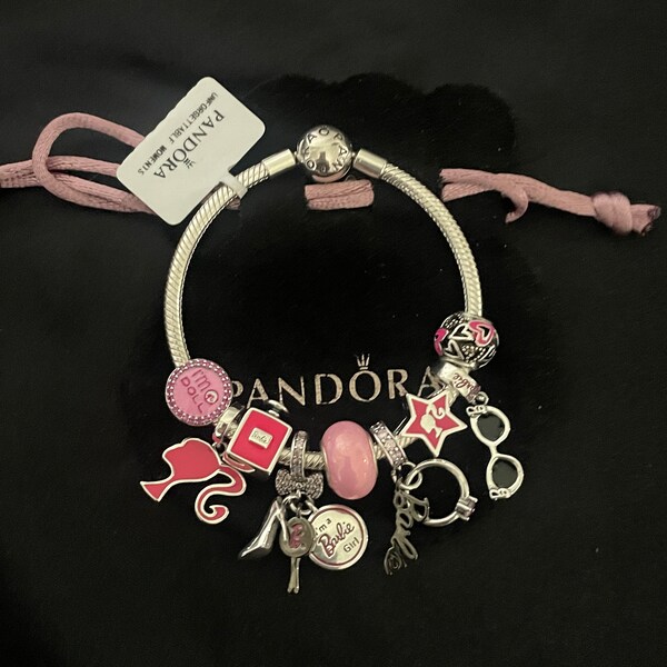 Barbie Charm Bracelet - Etsy