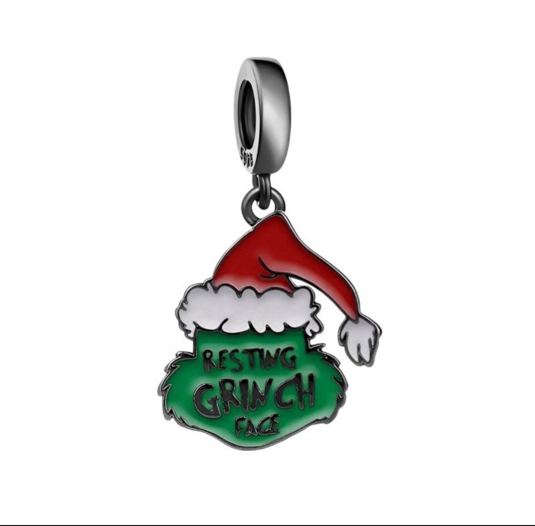 Character Resting Face Dangle Charm - Etsy