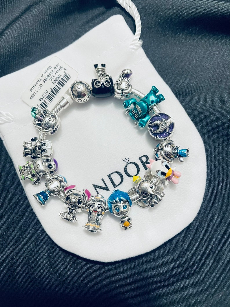 Pandora Bracelet With Character Themed Charms - Etsy