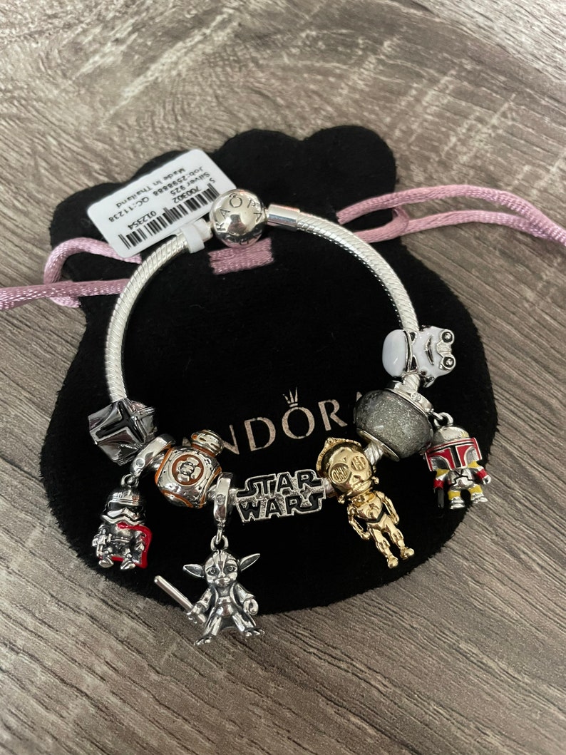 Pandora Bracelet With Character Themed Charms - Etsy