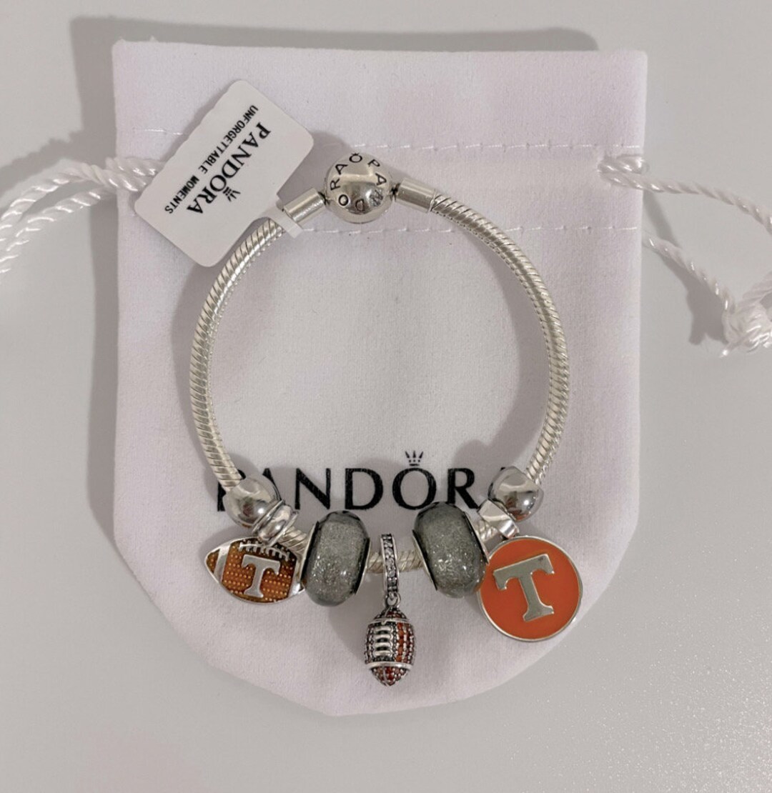 Pandora Bracelet With Tennessee Themed Charmsyy - Etsy