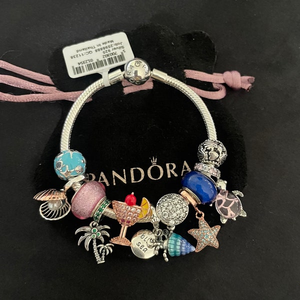 Ocean Themed Pandora Bracelet - Etsy