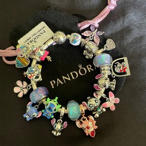 Pandora Bracelet With Character Themed Charms - Etsy Australia