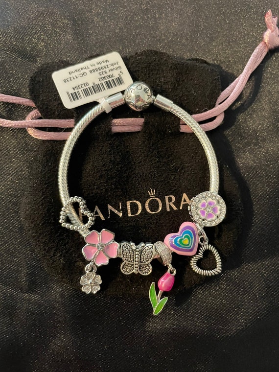 Pandora Bracelet Charms Purple