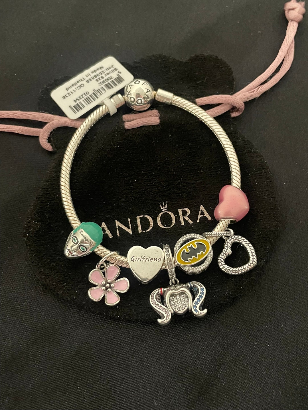 Pandora Bracelet With Character Couple Themed Charms - Etsy