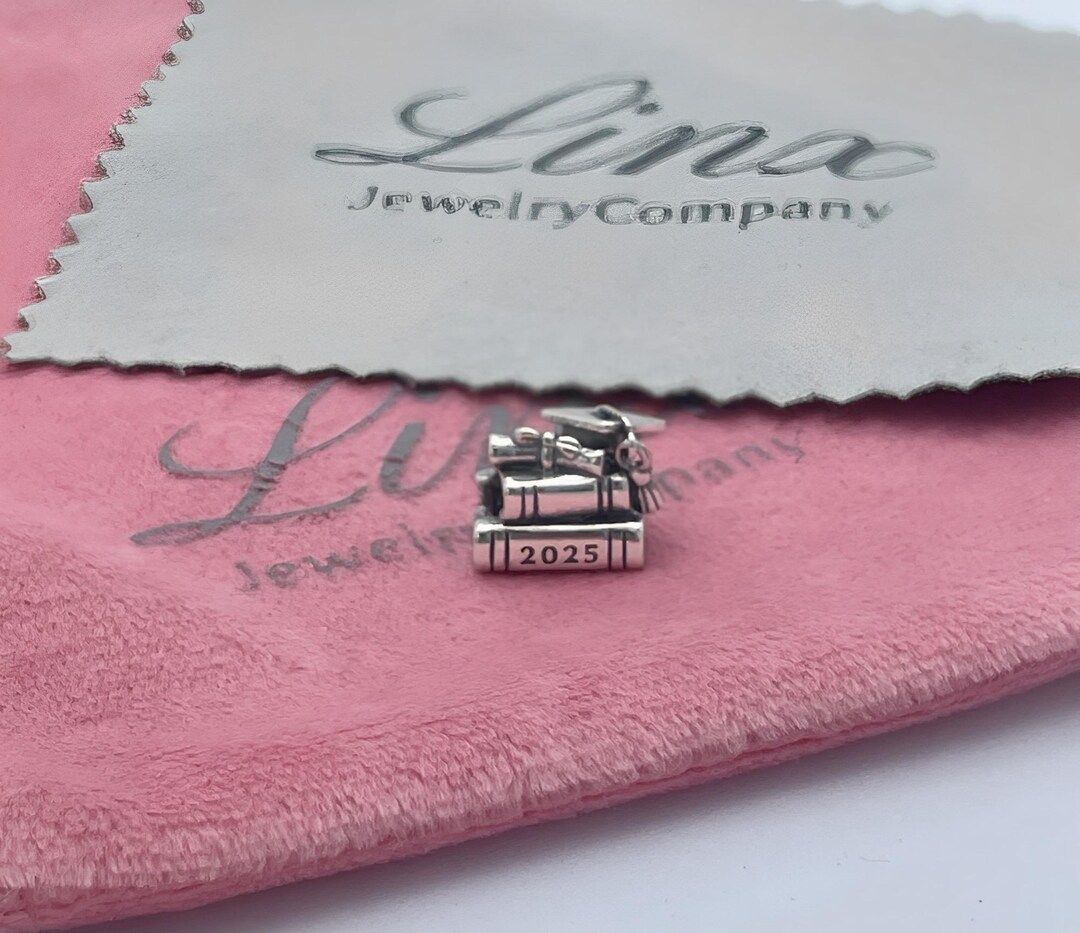 Class of 2025 Graduation Charm 925 Sterling Silver - Etsy