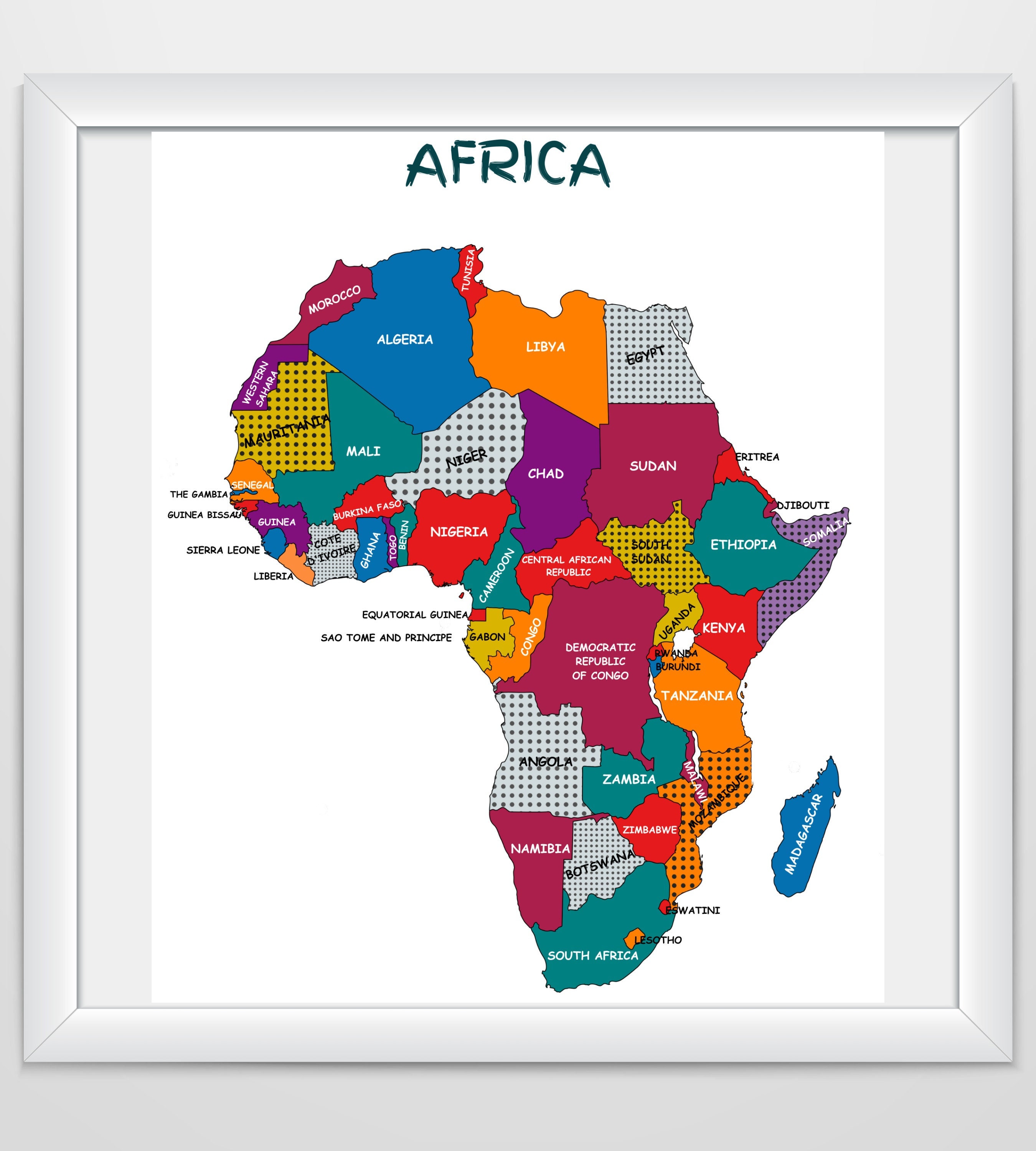 Full Africa Map