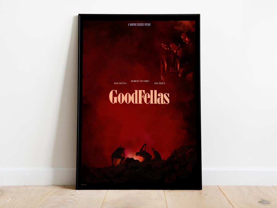 Goodfellas Alternative Movie Poster, Martin Scorsese Wallart Decor - Etsy