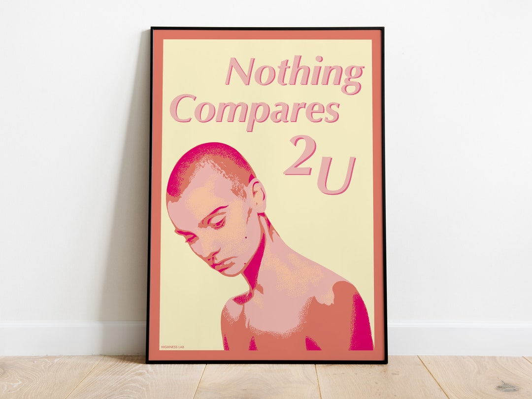 Sinéad O'connor 'nothing Compares 2 U' Art Print Poster - Etsy