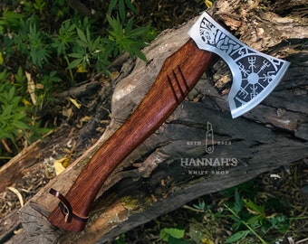 Ragnor Axeviking Axe With Rose Woodwedding Gifts for - Etsy Canada