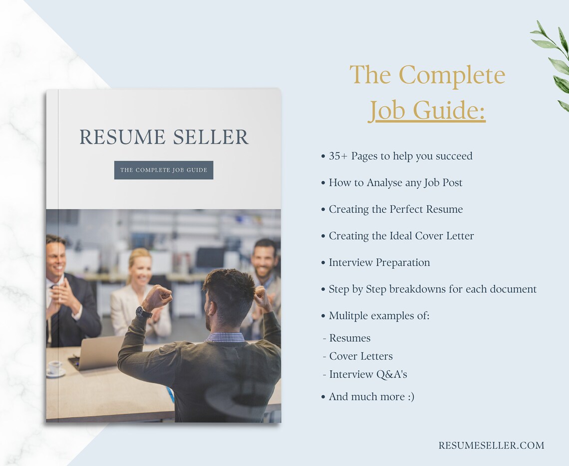 Clean Modern Resume Template for Word, Modern CV Template for Word, 1 ...