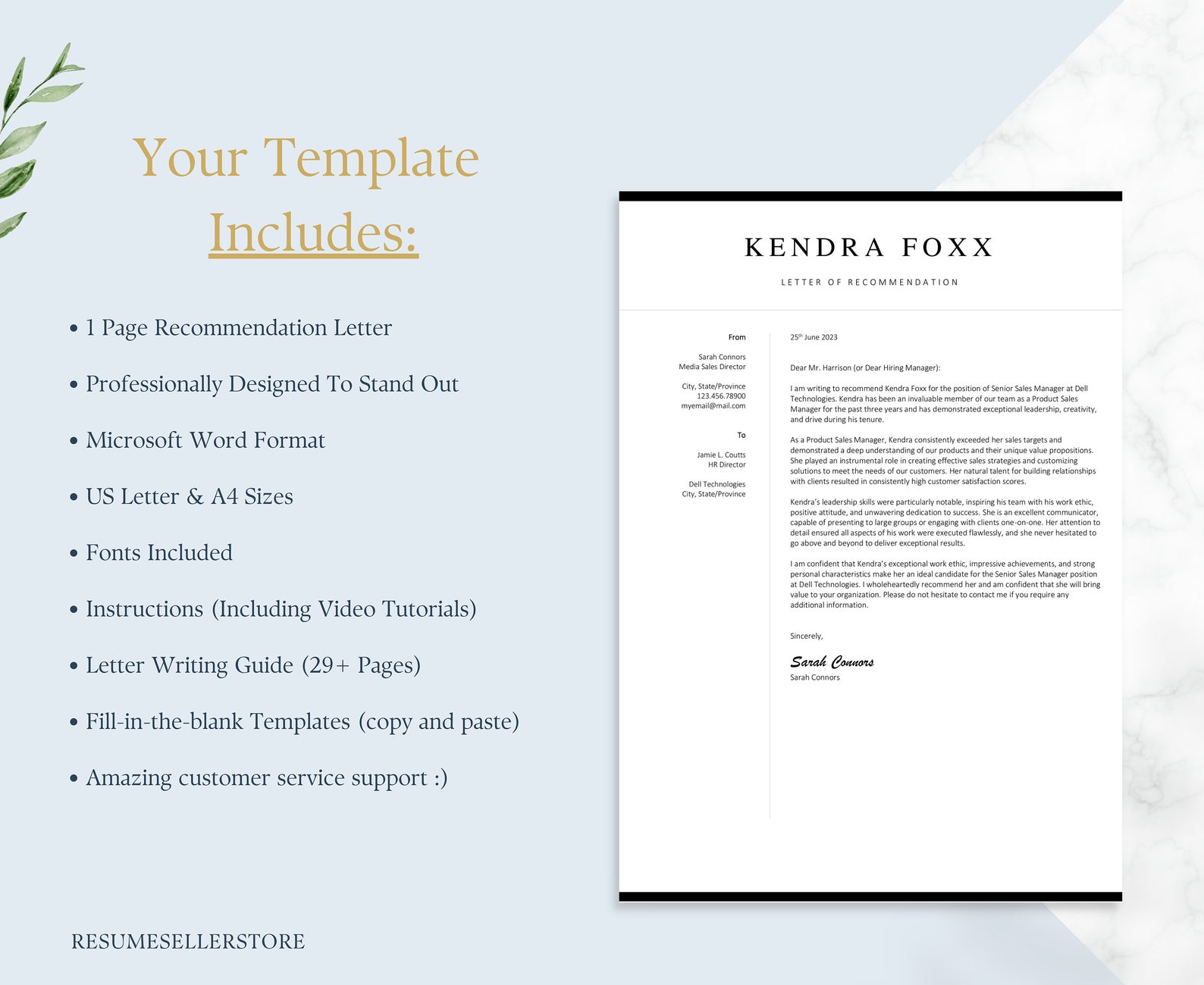 Stunning Executive Letter of Recommendation, Recommendation Letter ...