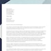 Simple Recommendation Letter Template, Letter of Recommendation ...