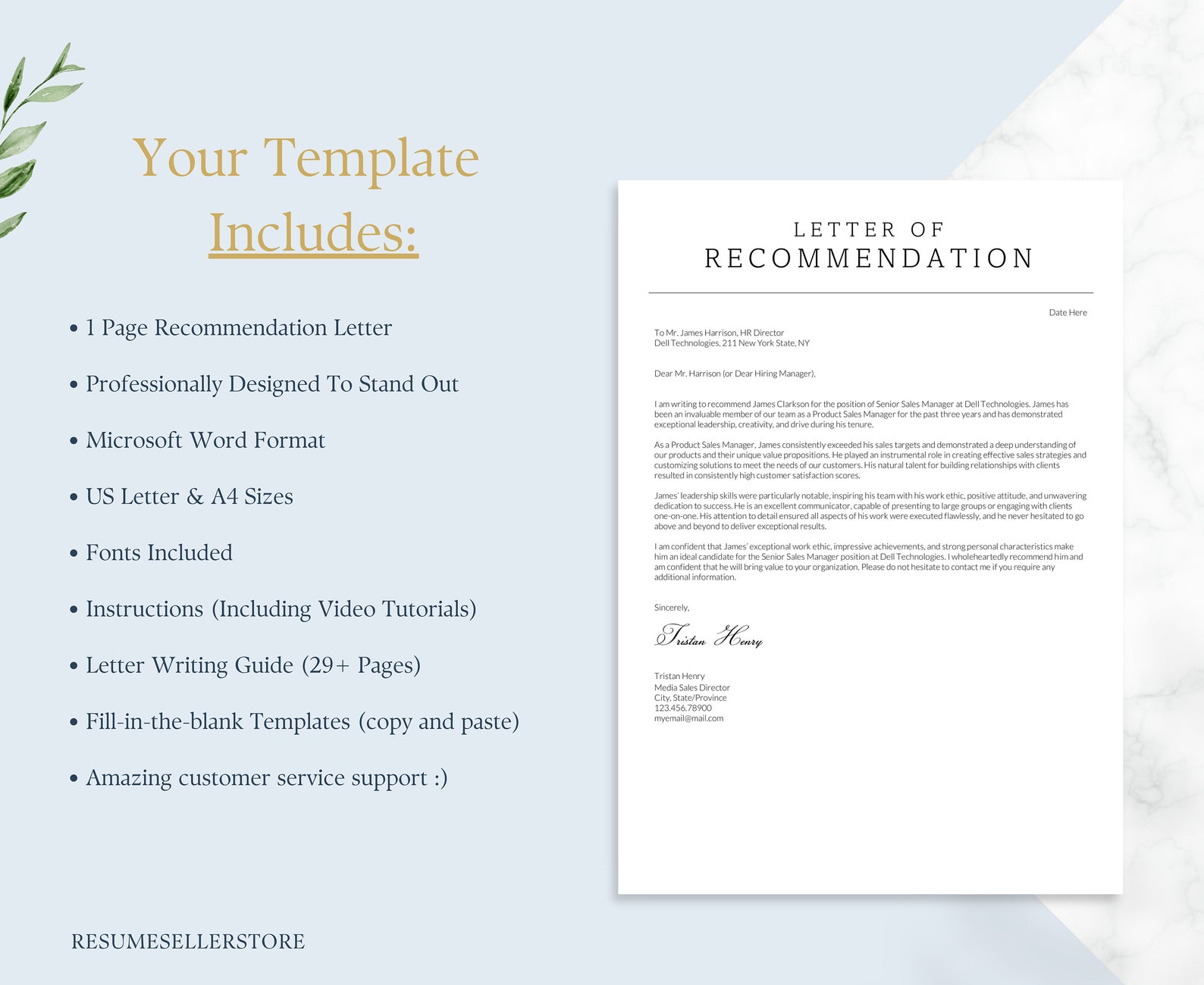 Personal Reference Letter Template, Recommendation Letter Template ...