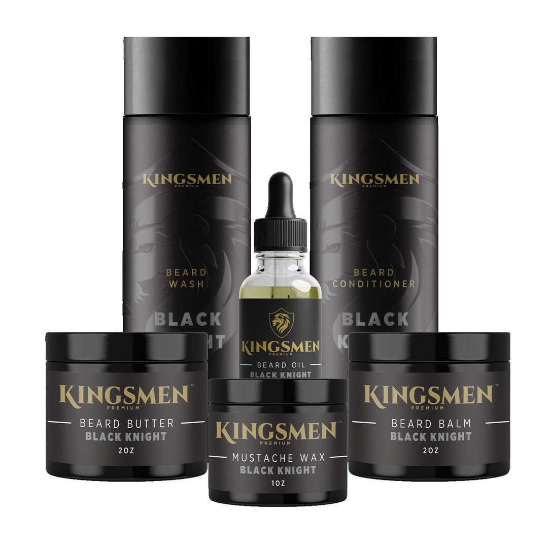 Beard Growth Kit, Mens Self Care Package, Beard Oil, Beard Conditioner ...