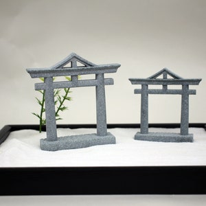 Japanese Torii Decor, Zen Garden Decor, Japanese Shinto Altar Shelf ...